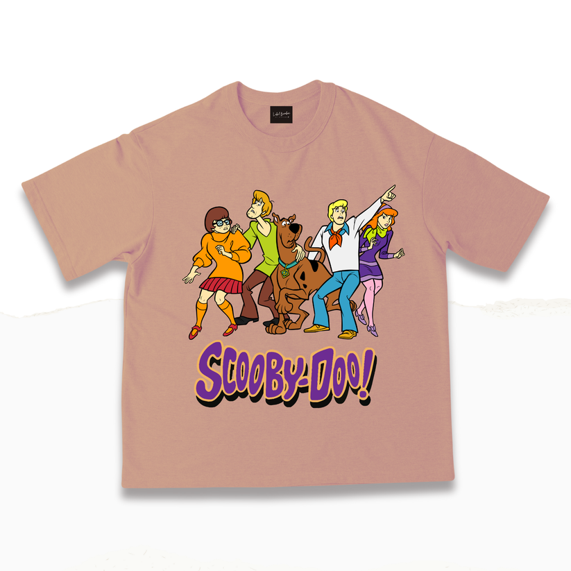 SCOOBY DOO LATTE OVERSIZED TSHIRT – Label Bombae
